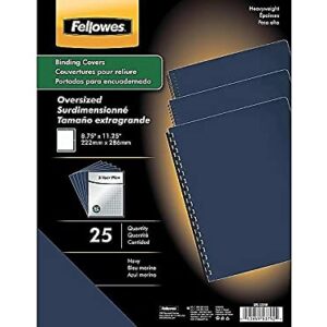 Fellowes 5225301 Thermal Covers, 1/16-Inch, 2-15 Sht Cap, 10/Pk, Clear/Black