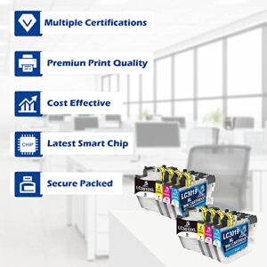 DOUBLE D LC3019 XXL Compatible Replacement for Brother LC3019 LC3019XXL Ink Cartridges Super High Yield for Brother MFC-J6930DW MFC-J6530DW MFC-J5330DW MFC-J6730DW (2BK,2C,2M,2Y) 8Pack