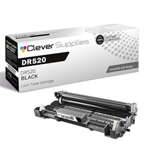 cs compatible toner cartridge replacement for brother dr520 dr520 black dcp-8060 dcp-8065 dcp-8065dn hl-5200 hl-5240 hl-5240lt hl-5250 hl-5250dn hl-5250dnhy toner cartridge black