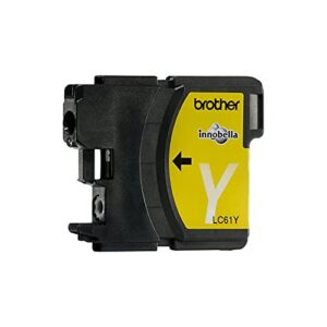 Brother Lc61y Innobella Ink Cartridge, Yellow - in Retail Packaging