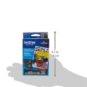 Brother, BRTLC65HYBK, LC65 High-Yield Ink Cartridges, 1 Each