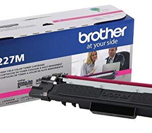 Brother TN227 4 High Yield Color Toner Set (BK/C/M/Y) (1) TN227BK, (1) TN227C, (1) TN227M, (1) TN227Y