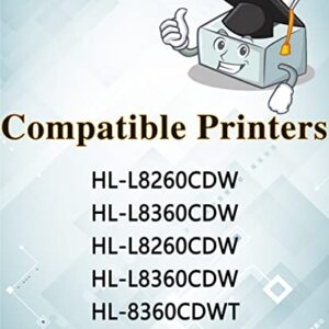 MM MUCH & MORE Compatible Toner Cartridge Replacement for Brother TN433 TN-433 TN433BK Used in HL L8260CDW L8360CDW L8360CDWT DCP L8410CDW L8610CDW L8690CDW L8900CDW Printers (1-Pack, Black)