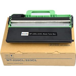 1 pack compatible for brother wt-220cl waste toner box wt-223cl waste toner box replacement for mcf-9340cdw hl-l3210cw l3230cdw mfc-9130cw hl-3140cw, hl-3170cdw, hl-3180cdw l3290cdw mfc-l3710cw