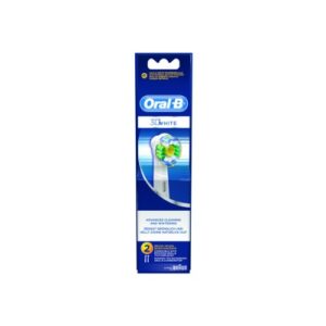 braun oral-b aufsteckbürsten 3d white pack of 2