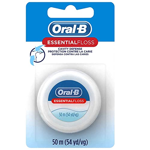 Oral-B Essential Dental Floss Waxed - each, Pack of 5