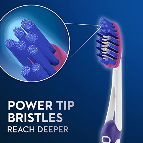 Oral-B Pro-Flex Stain Eraser Toothbrushes, Soft, 4 Count