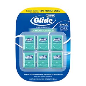 Oral-B Glide Comfort Plus Mint-Flavored Floss, 6 pk. AS