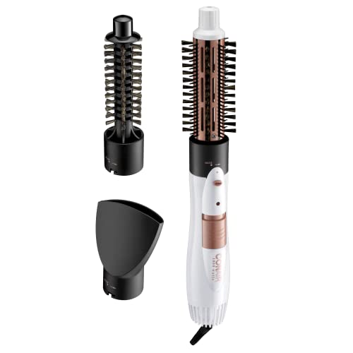 Conair Double Ceramic 3-in-1 Hot Air Brush, Dry as You Style