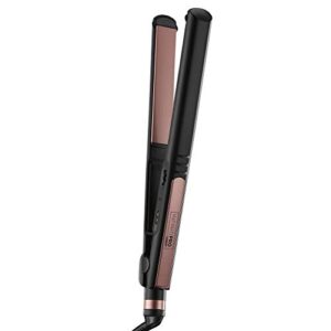 infinitipro by conair rose gold ceramic flat iron, 1-inch