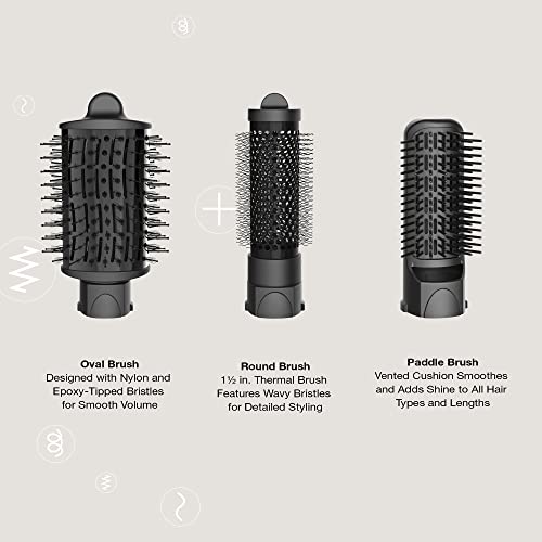 Conair The Curl Collective 3-in-1 Blowout Kit, 3 Interchangeable Brush Attachments to Create Your Perfect Blowout