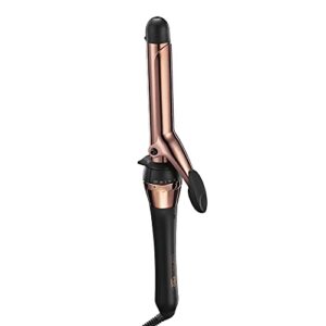 infinitipro by conair rose gold titanium 1-inch curling iron, 1-inch barrel produces classic curls – for use on short, medium, and long hair