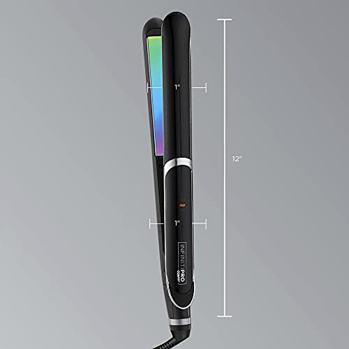 INFINITIPRO BY CONAIR Rainbow Titanium Flat Iron, 1-inch