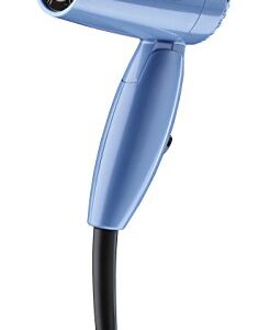 Conair Travel Hair Dryer with Dual Voltage, 1600W Compact Hair Dryer with Folding Handle, Travel Blow Dryer