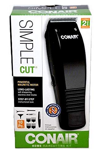 Conair Simple Cut 10pc Ki Size 1ct Conair Simple Haircut Kit 10pc