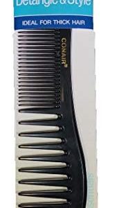 Conair Styling Essentials Wide-Tooth Lift Comb 1 ea (Pack of 3)