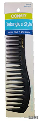 Conair Styling Essentials Wide-Tooth Lift Comb 1 ea (Pack of 3)