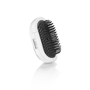 conair dry shampoo brush; detangle, defrizz, revive with the hair remedy dry shampoo brush by conair