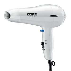 Conair 247W White Compact Hair Dryer - 1875W