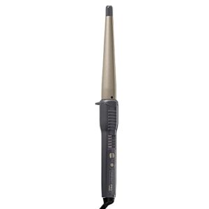 infinitipro by conair tourmaline ceramic 1-inch to 1/2-inch curling wand, tapered wand produces beachy waves