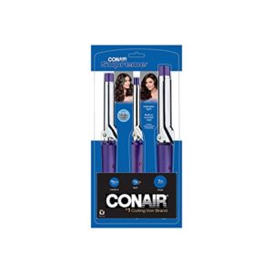 Conair Supreme Curling Iron Combo Pack, 1/2", 3/4", & 1", Set of 3