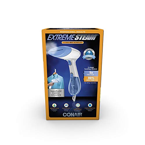 Conair Handheld Garment Steamer for Clothes, ExtremeSteam 1200W, Portable Handheld Design