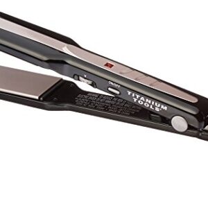 Conair Pro Titanium Tools Ceramic Turbocharged Straightening Iron, 1 1/2 Inch