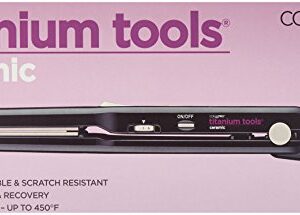 Conair Pro Titanium Tools Ceramic Turbocharged Straightening Iron, 1 1/2 Inch