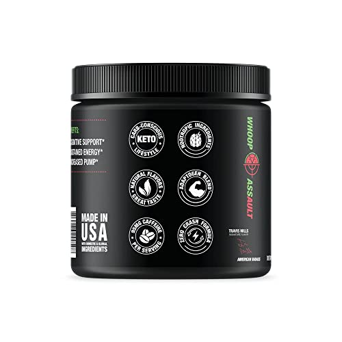 Origin Jocko Fuel Pre Workout Powder with L-Citrulline, Nootropic & Caffeine for Endurance & Stamina - Keto, Sugar Free Blend for Distance Running, Cycling, Jiu Jitsu - 30 Servings (Watermelon)