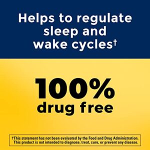 Nature Made Melatonin 2.5 mg Gummies, 100% Drug Free Sleep Aid for Adults, 130 Gummies, 130 Day Supply