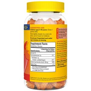 Nature Made Kids First Vitamin C Gummies, Dietary Supplement for Immune Support, 110 Gummies, 110 Day Supply