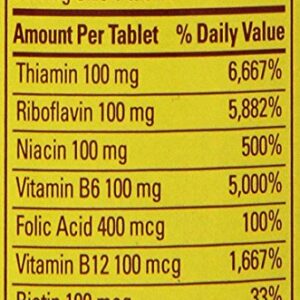 Nature Made Time-Release Balanced B-100, 60 Tablets (Pack of 2)