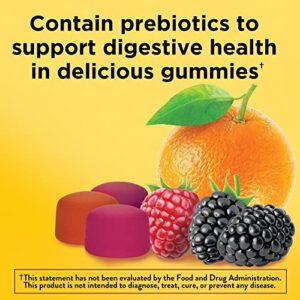 Nature Made Fiber Gummies 5 g per Serving, Fiber Supplement for Digestive Health Support, 90 Gummies, 30 Day Supply