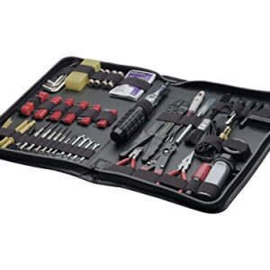 Fellowes 49107 100-Piece Computer Tool Kit in Black Vinyl Zipper Case