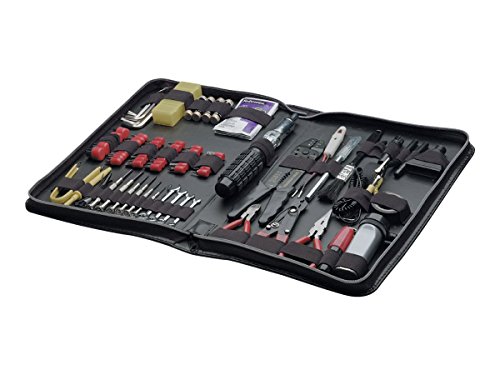 Fellowes 49107 100-Piece Computer Tool Kit in Black Vinyl Zipper Case