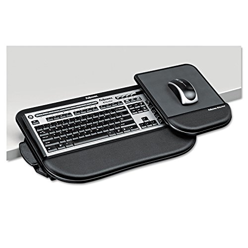 Fellowes 8060201 Keyboard Manager, 29-3/8-Inch X13-3/8-Inch X5-1/4-Inch, Black