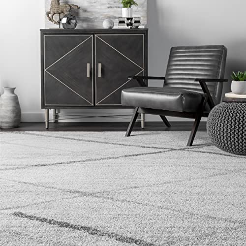 nuLOOM Thigpen Contemporary Area Rug, 5' x 8', Grey