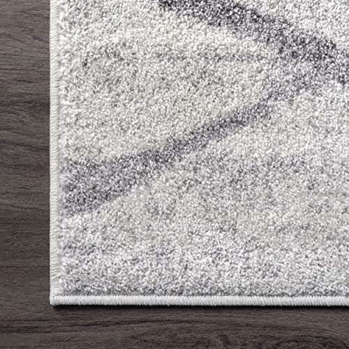 nuLOOM Thigpen Contemporary Area Rug, 5' x 8', Grey