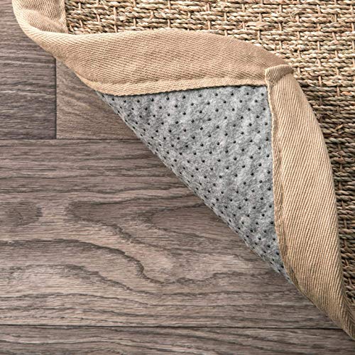 nuLOOM Elijah Natural Seagrass Farmhouse Area Rug, 6' x 9', Beige