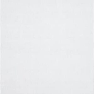 Mark&Day Area Rugs, 5x7 Farnham Solid and Border White Area Rug, White Carpet for Living Room, Bedroom or Kitchen (5' x 7'6")