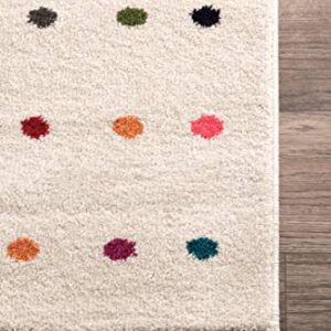 nuLOOM Dorie Dots Area Rug, 5' x 8', Multi