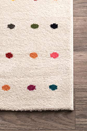 nuLOOM Dorie Dots Area Rug, 5' x 8', Multi