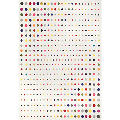 nuLOOM Dorie Dots Area Rug, 5' x 8', Multi