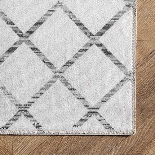 nuLOOM Moroccan Blythe Machine Washable Area Rug 3 ft x 5 ft