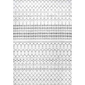 nuLOOM Moroccan Blythe Machine Washable Area Rug 3 ft x 5 ft