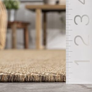 nuLOOM Freda Casual Geometric Indoor/Outdoor Area Rug, 8' x 10', Beige