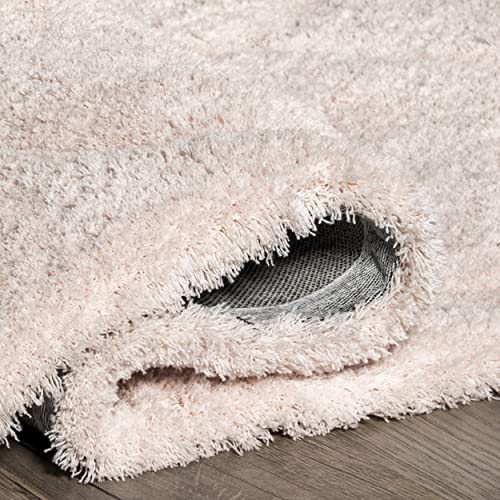 nuLOOM Shaggy Elsie Area Rug, 7' 6" x 9' 6", Pink