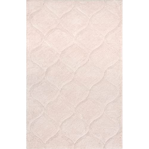 nuLOOM Shaggy Elsie Area Rug, 7' 6" x 9' 6", Pink