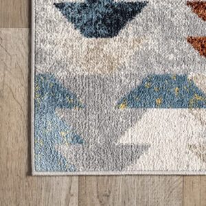 nuLOOM Allegra Southwestern Machine Washable Area Rug, 8' x 10', Multi