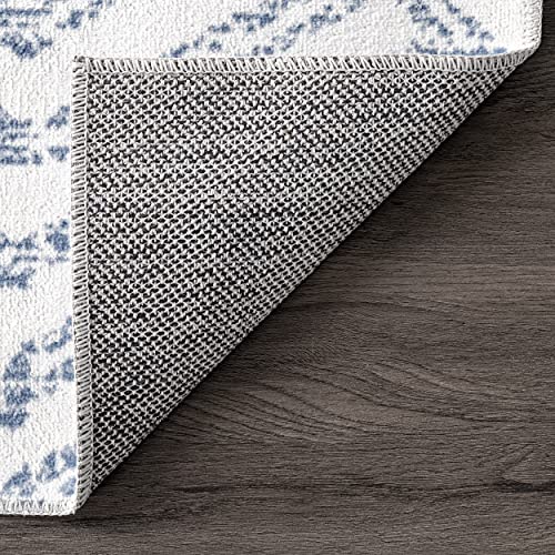 nuLOOM Rosanne Machine Washable Geometric Area Rug